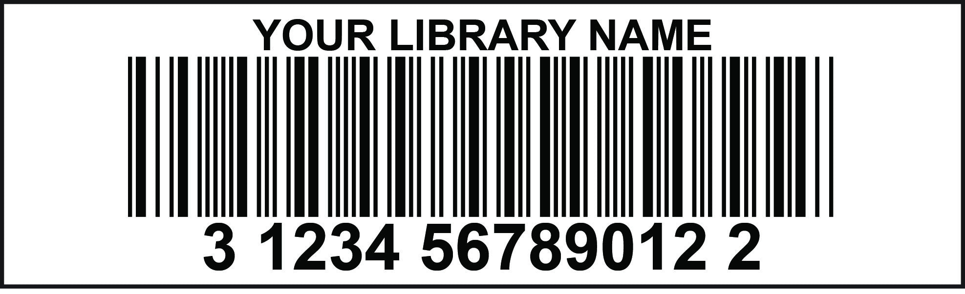 single bar code labels